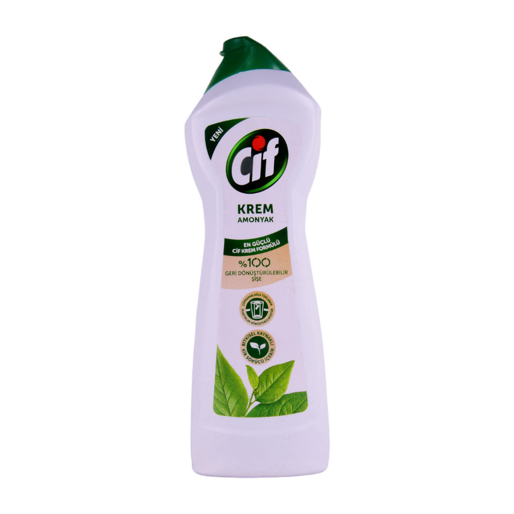CIF CREAM DISH WASH AMMONIA 750 ML – Al-Fatah