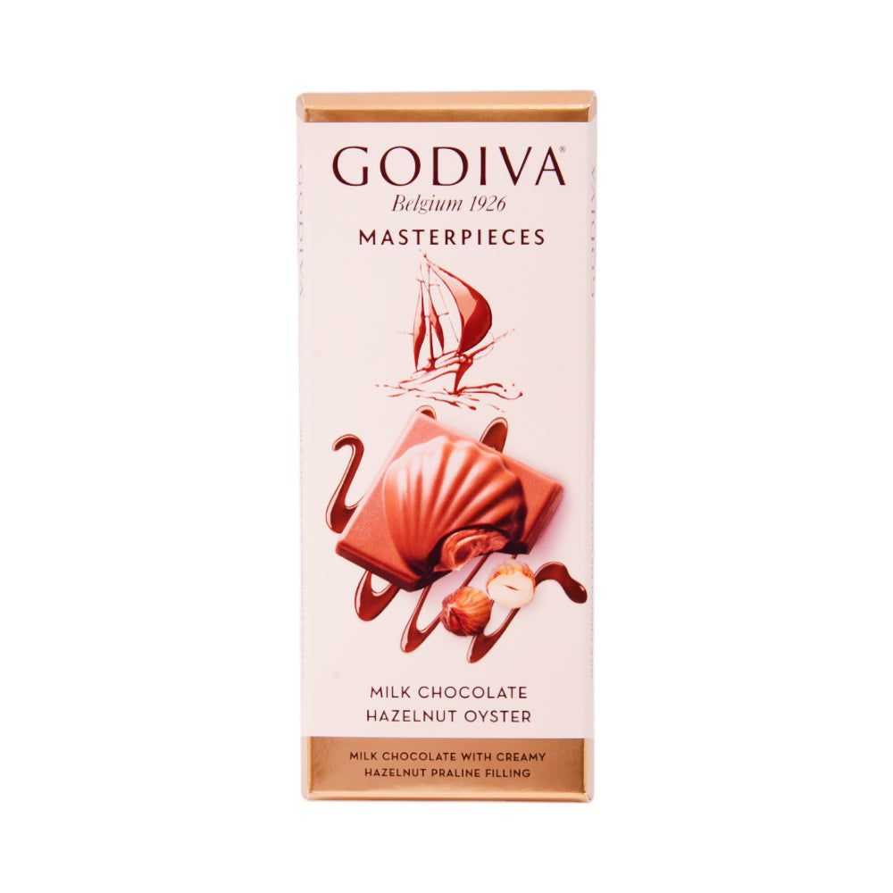 GODIVA CHOCOLATE MILK HAZELNUT 83 GM BASIC – Al-Fatah