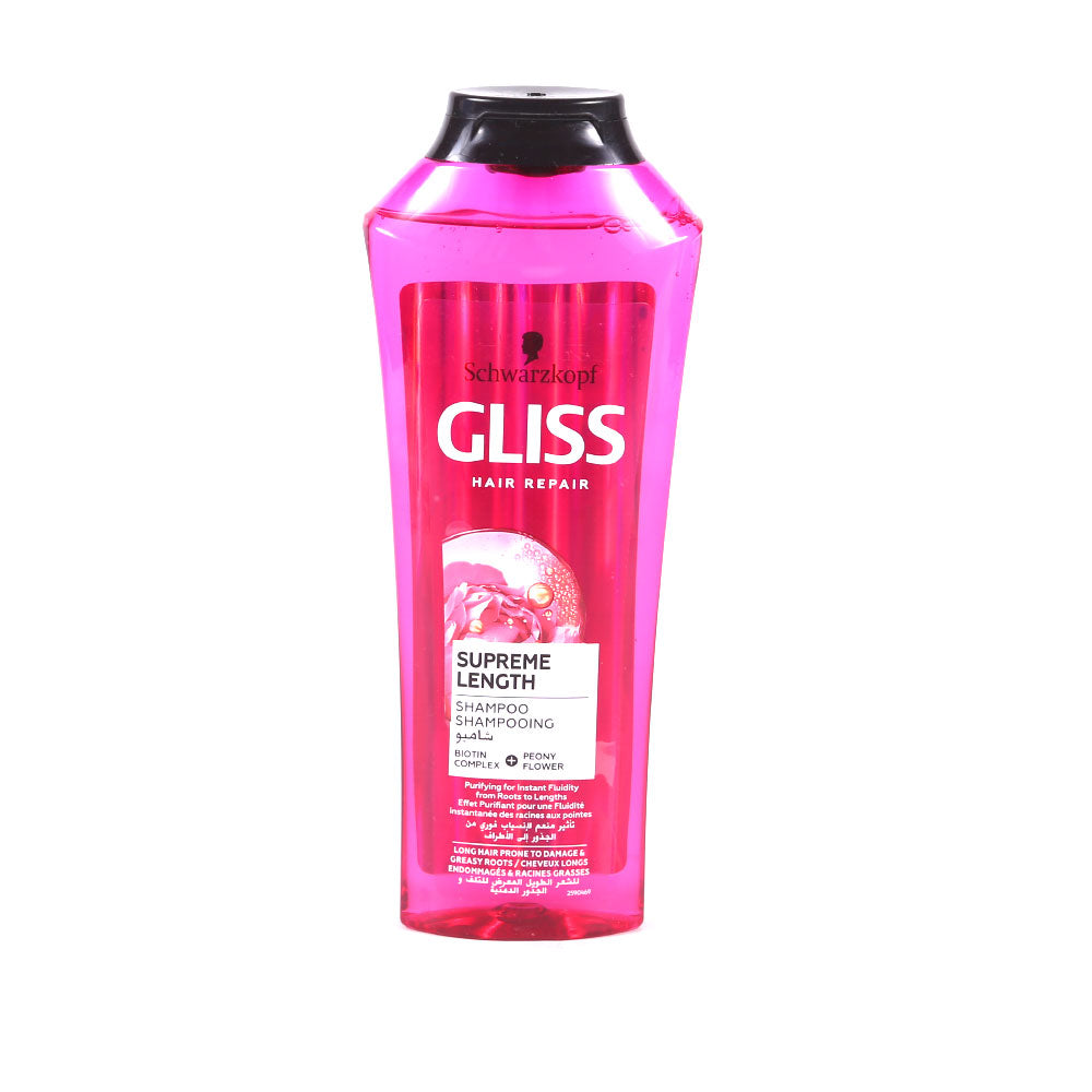 SCHWARZKOPF GLISS SHAMPOO SUPREME LENGTH 400 ML – Al-Fatah