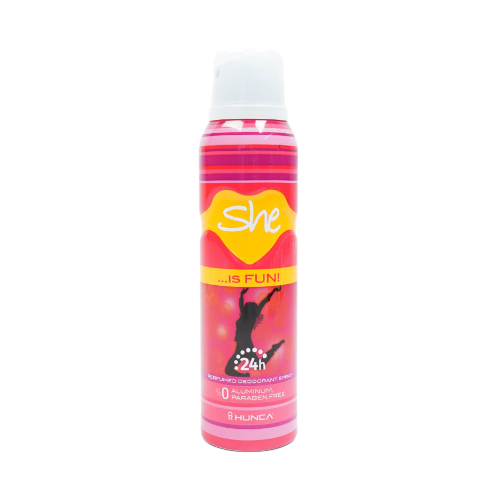 SHE DEODORANT IS FUN 150 ML – Al-Fatah