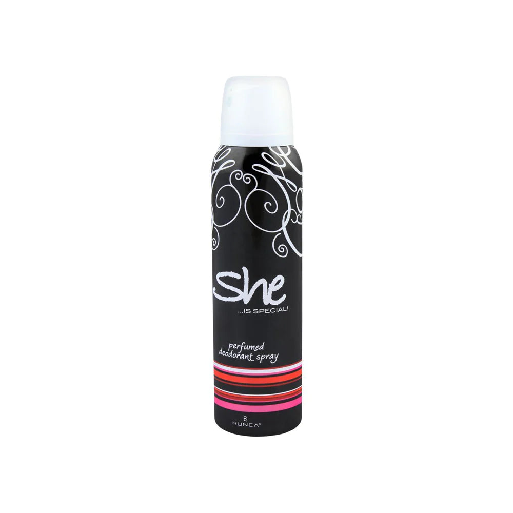 SHE DEODORANT IS SPECIAL BLACK 150 ML BASIC – Al-Fatah