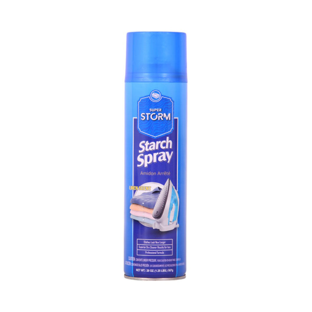 SUPER STORM STARCH SPRAY LINEN SCENT 567 GM – Al-Fatah