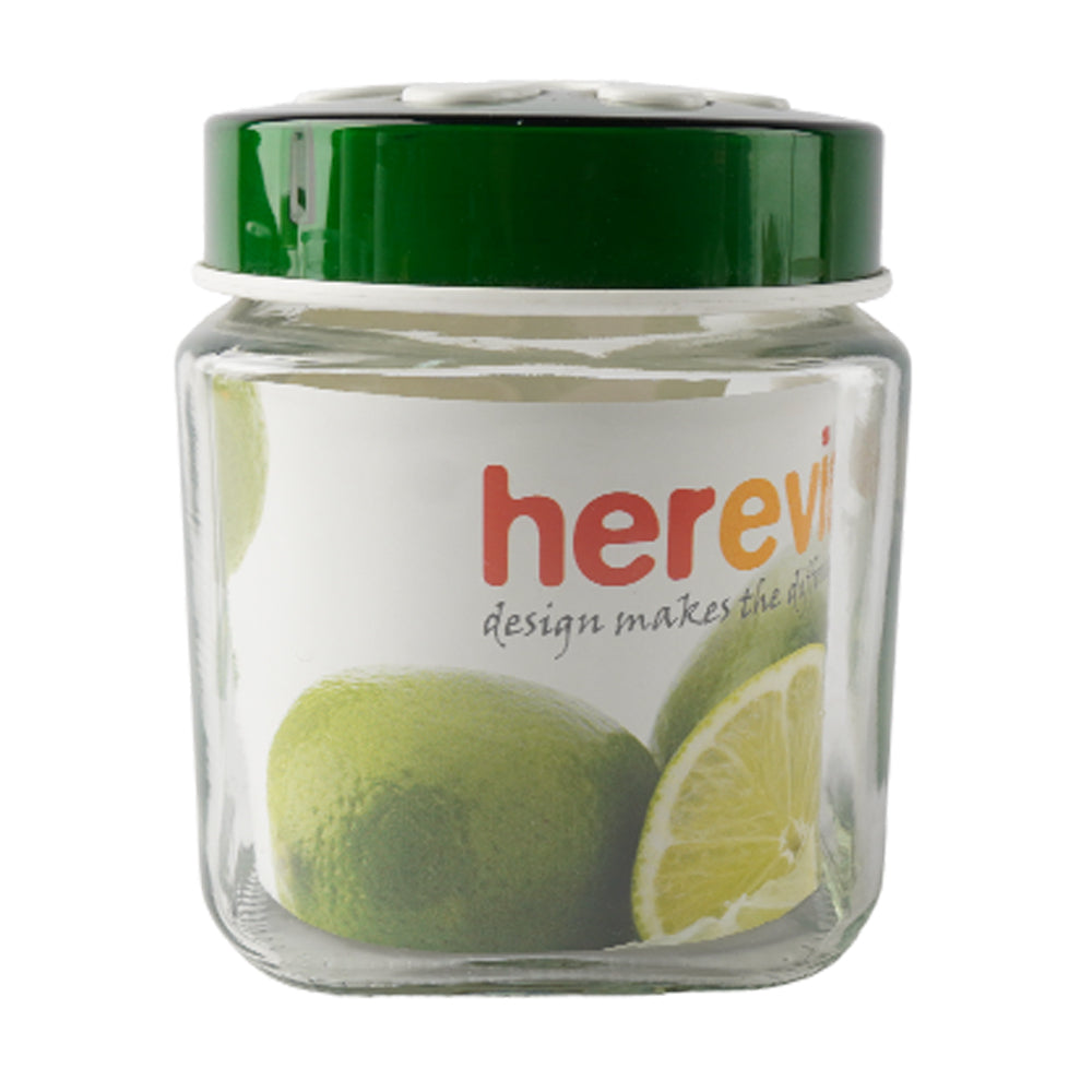 JAR HEREVIN SQUARE RED 137010 1 LTR – Al-Fatah