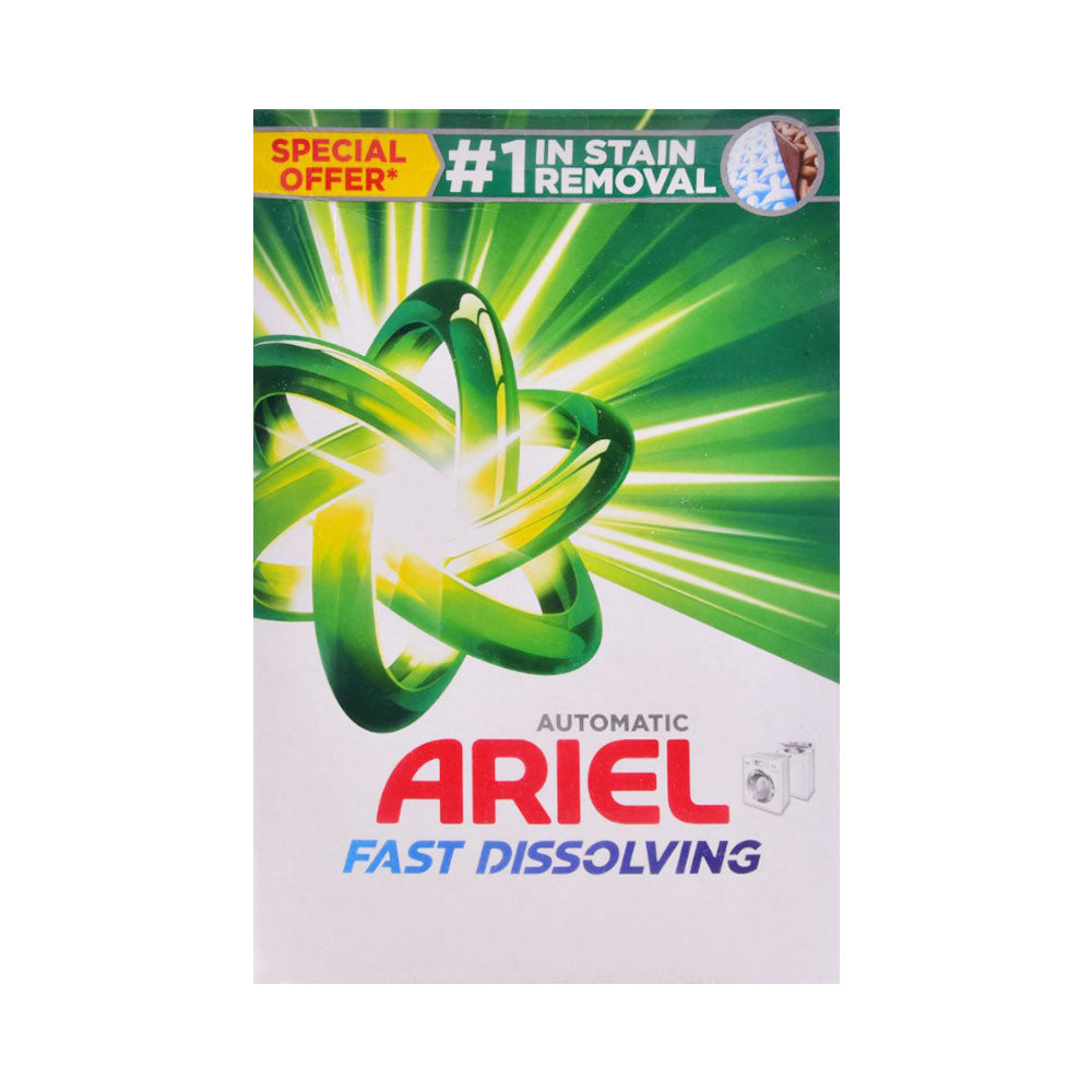 ARIEL WASHING POWDER FAST DISSOLVING AUTOMATIC 1.5KG – Al-Fatah