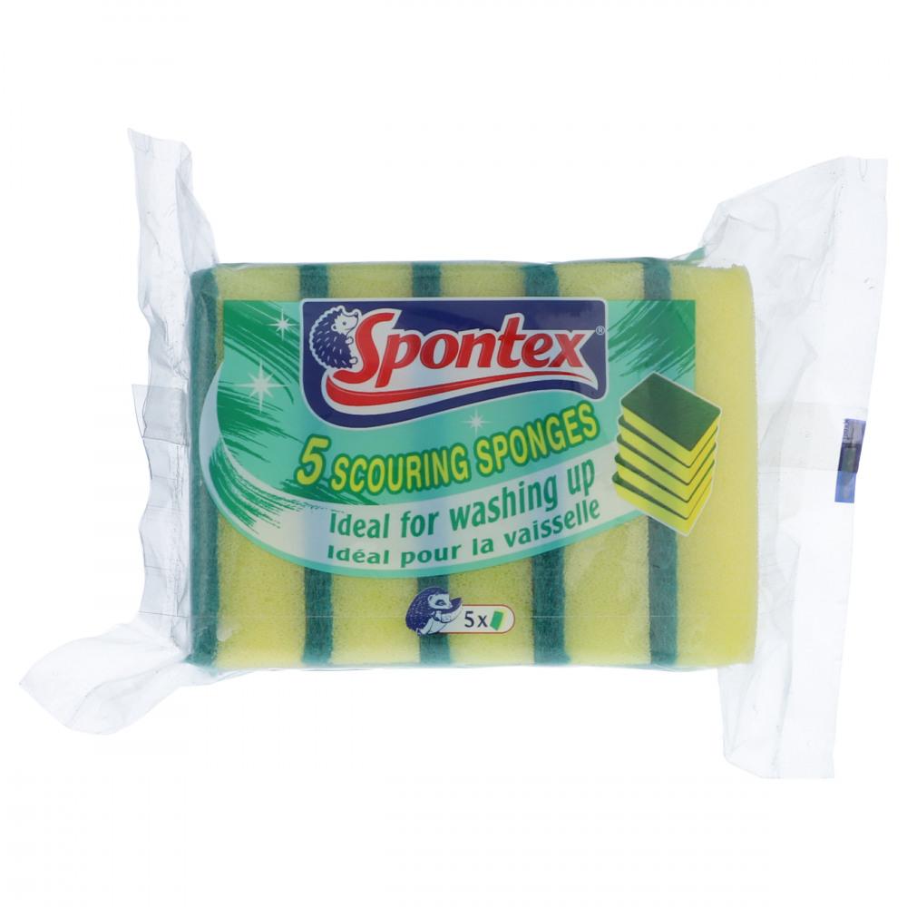 SPONTEX 5 SCOURING SPONGE – Al-Fatah