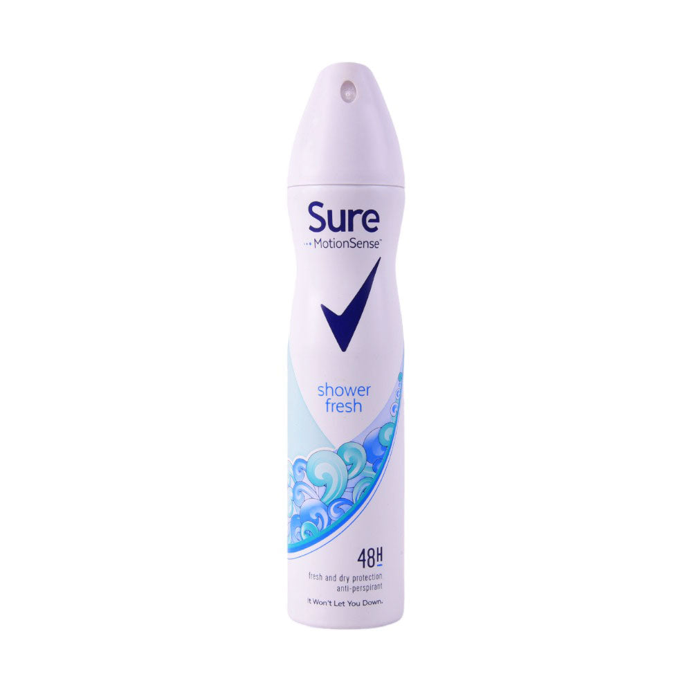 SURE DEODORANT SHOWER FRESH 250 ML BASIC – Al-Fatah