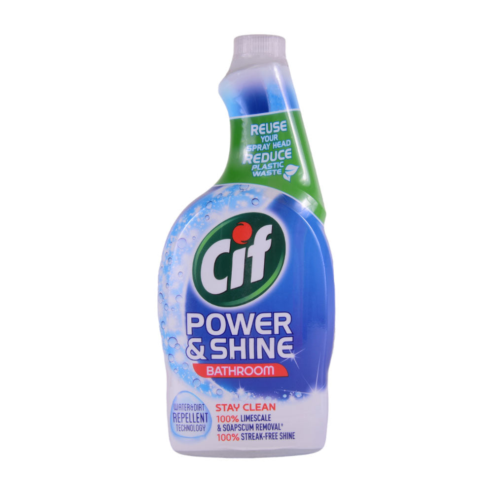 CIF BATHROOM CLEANER POWER & SHINE WATER 700 ML – Al-Fatah
