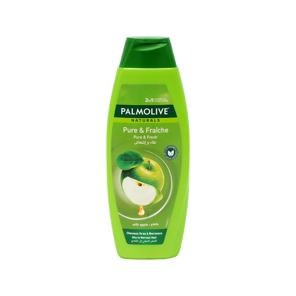 PALMOLIVE SHAMPOO PURE & FRESH APPLE 2IN1 380 ML – Al-Fatah