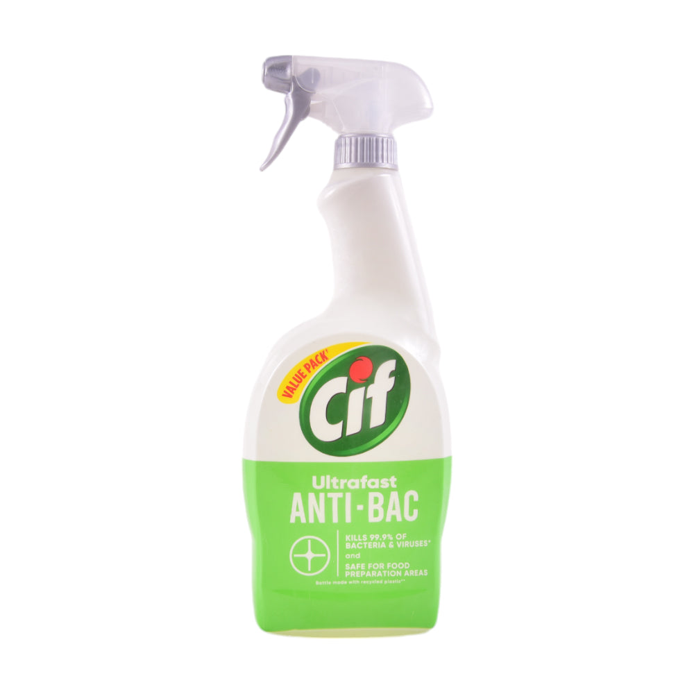 CIF CLEANER ULTRAFAST ANTI BACTERIA 750 ML – Al-Fatah