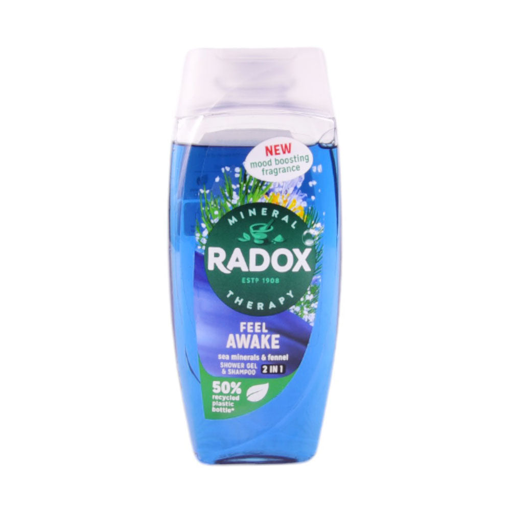 REDOX SHOWER GEL FEEL AWAKE SEA MINERAL AND FENNEL 225 ML – Al-Fatah
