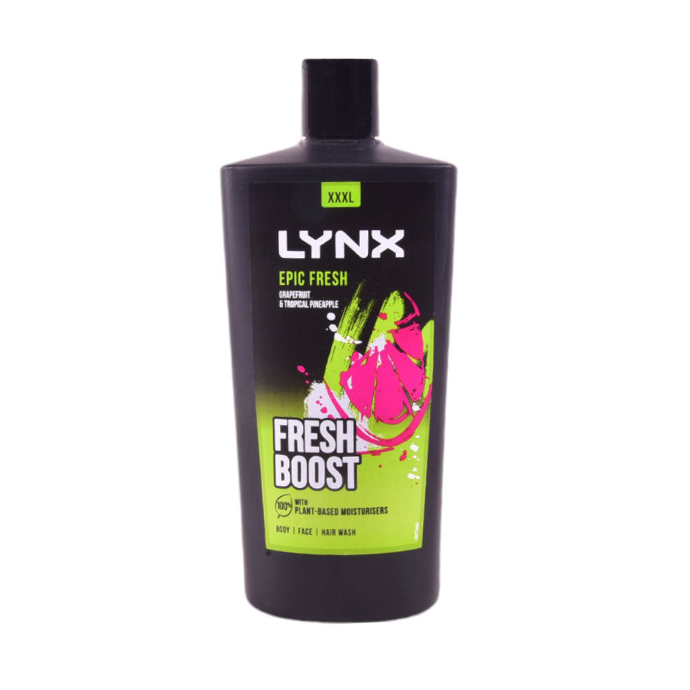 LYNX BODY WASH 3 IN 1 EPIC FRESH BOOST 700 ML – Al-Fatah