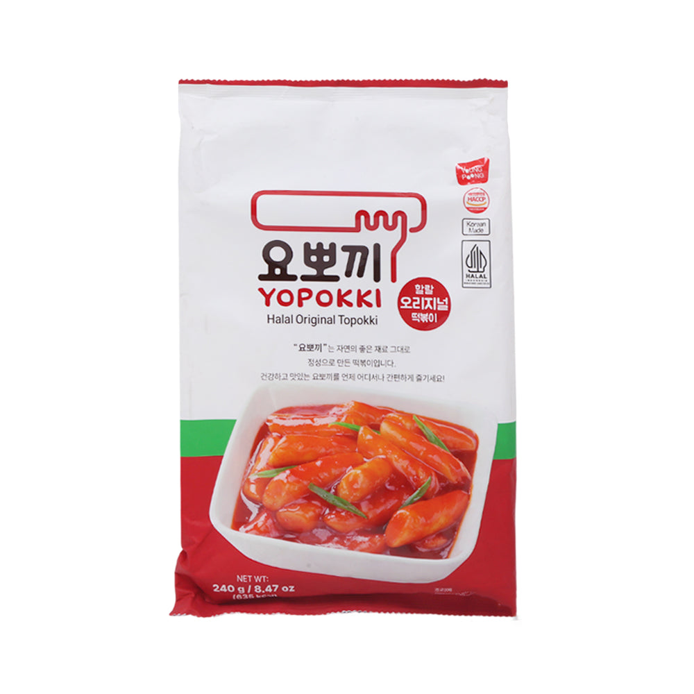 YOPOKKI ORIGINAL TOPOKKI RICE CAKE POUCH 280GM – Al-Fatah