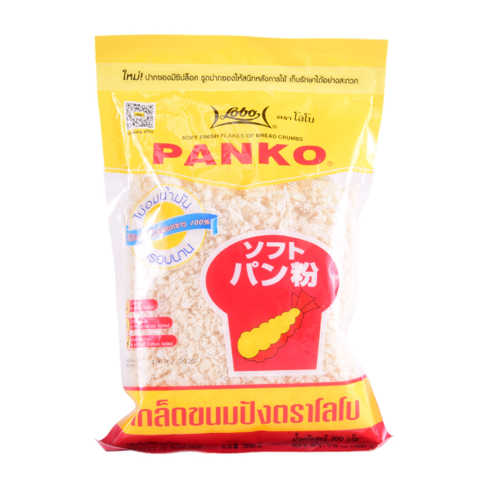 PANKO SOFT FINISHED FLAKES OF BREAD 200 GM – Al-Fatah
