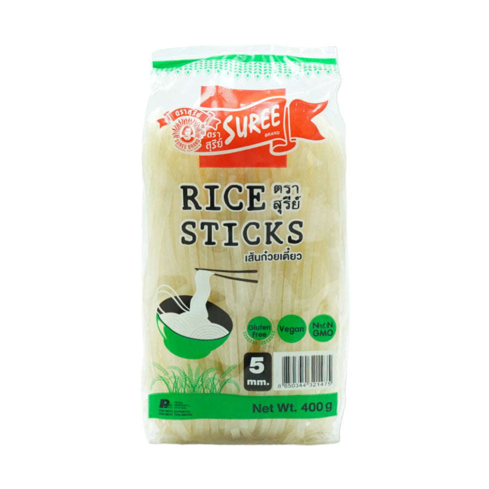 SUREE RICE STICK NODDLES 5MM 400 GM – Al-Fatah