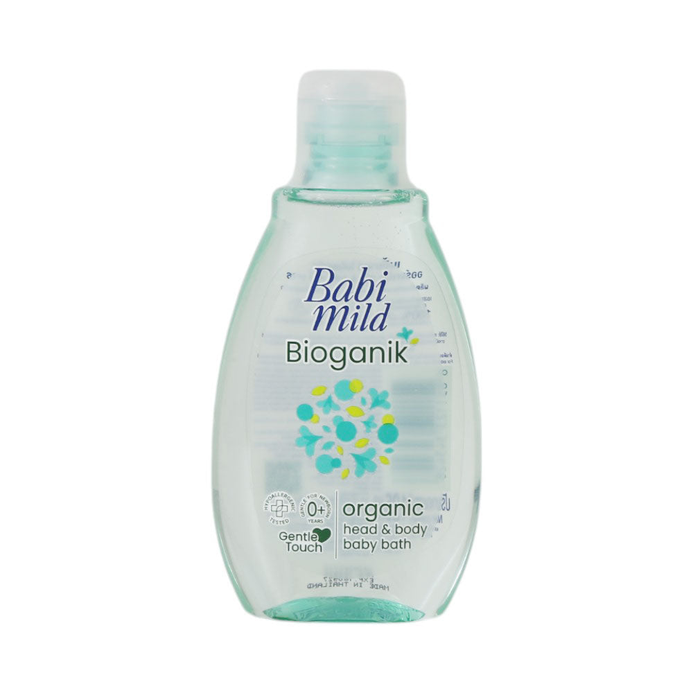 BABI MILD BABY BATH HEAD & BODY BIOGANIK 125 ML – Al-Fatah