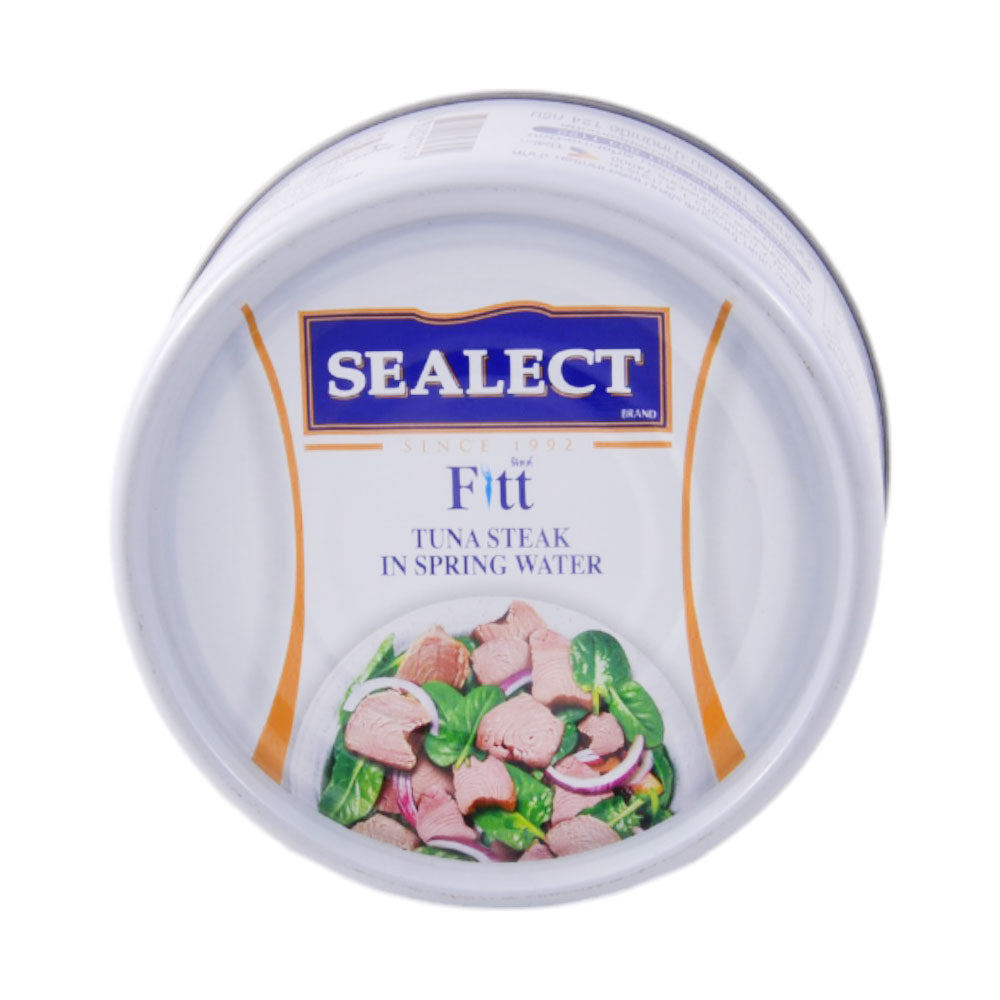 SEALECT FIT TUNA STEAK IN SPRING WATER 165G – Al-Fatah