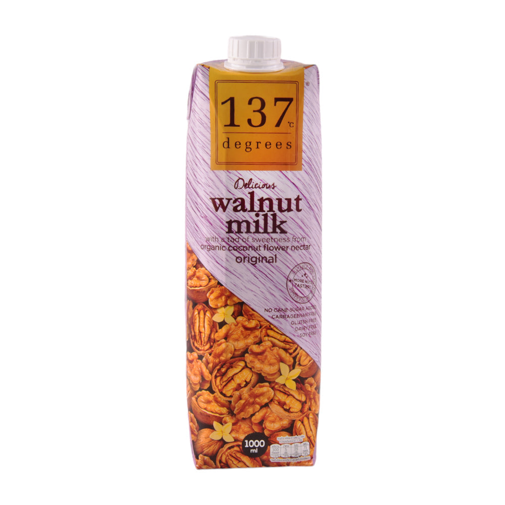 137 DEGREES WALNUT MILK ORIGINAL 1000 ML – Al-Fatah