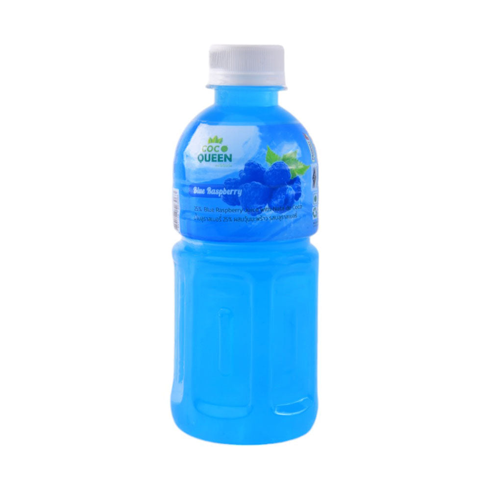 COCO QUEEN JUICE BLUE RASPBERRY BOTTLE 320 ML – Al-Fatah