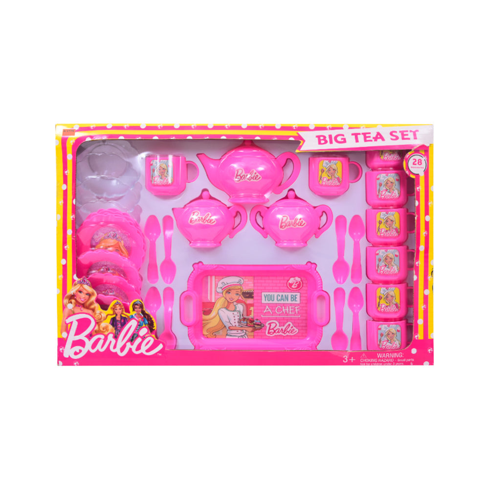 83738 BARBIE TEA SET 28PC H.B – Al-Fatah