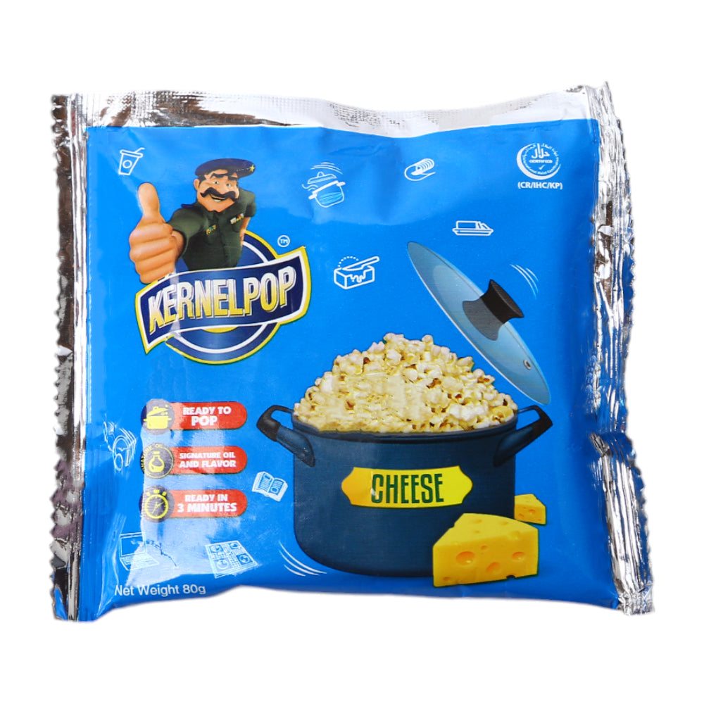 KERNEL POP CORN CHEEESE 80 GM – Al-Fatah