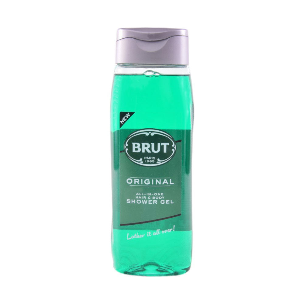 BRUT SHOWER GEL ORIGINAL ALL IN ONE 500 ML – Al-Fatah