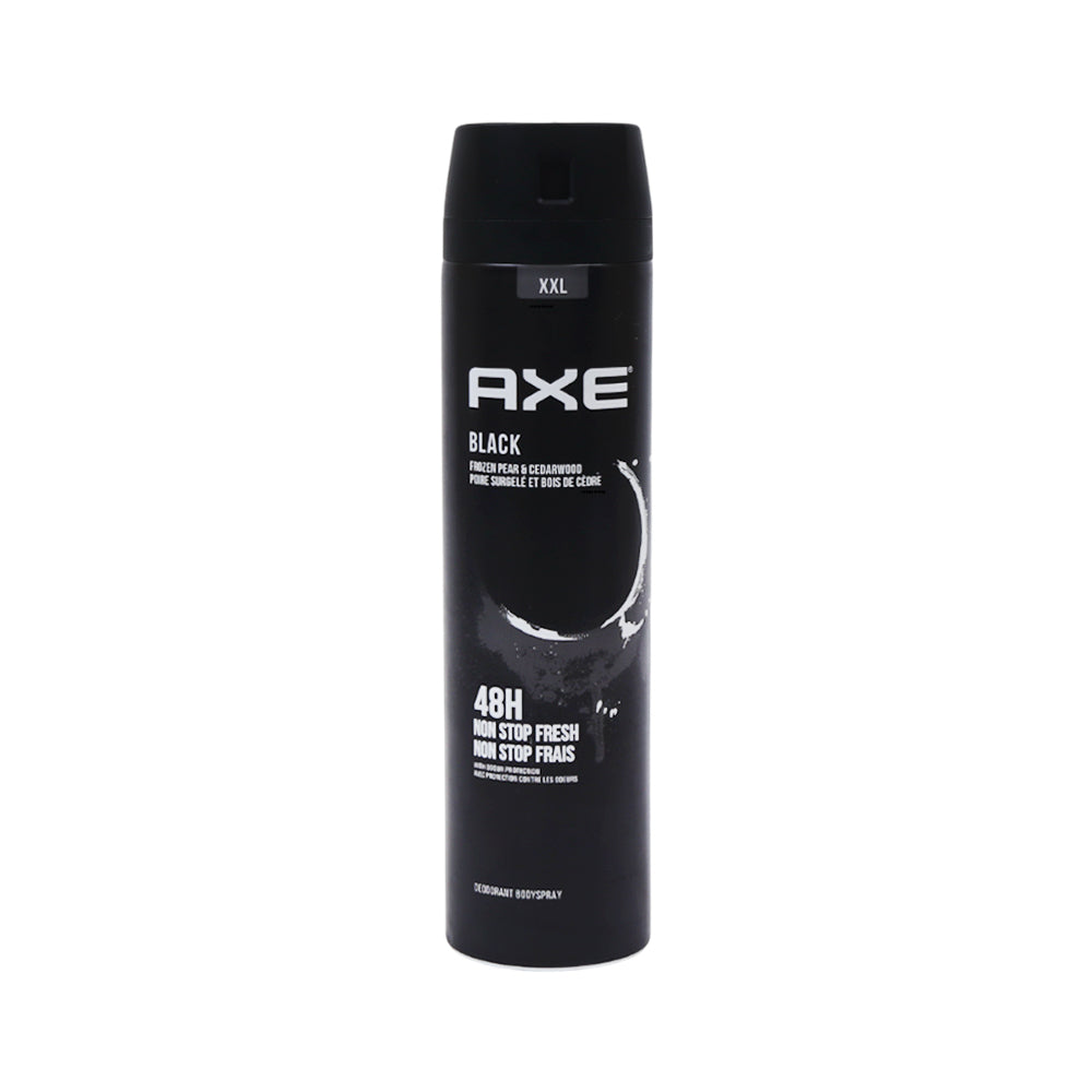 AXE DEODORANT BLACK FROZEN PEAR & CADERWOOD 250 ML – Al-Fatah