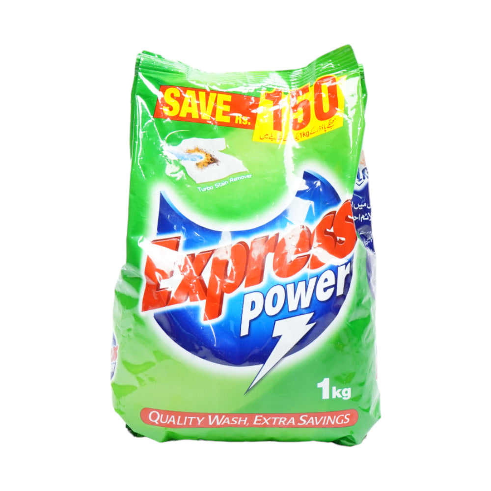 EXPRESS POWER WASHING POWDER 1 KG – Al-Fatah