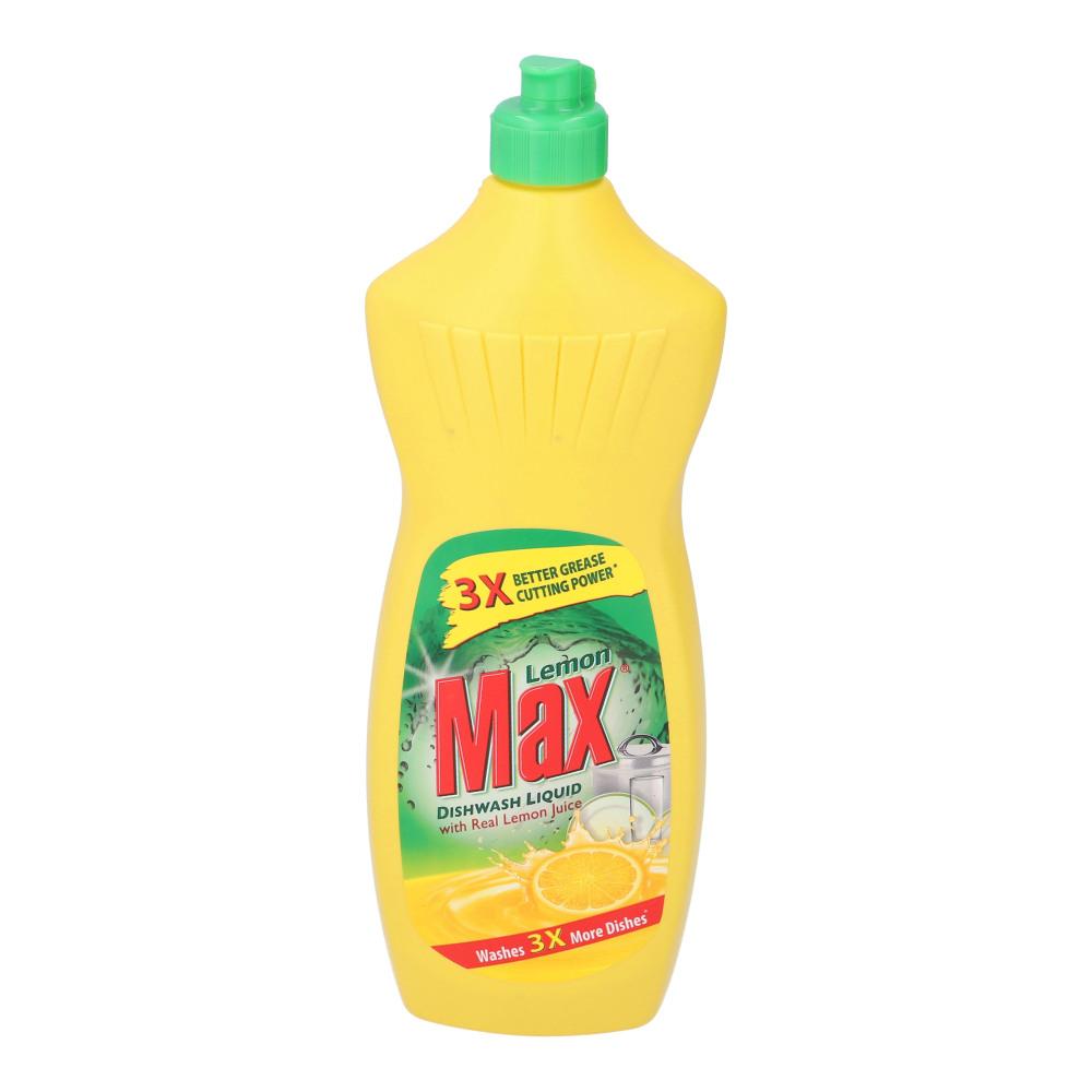 LEMON MAX DISHWASH LIQUID 750 ML – Al-Fatah