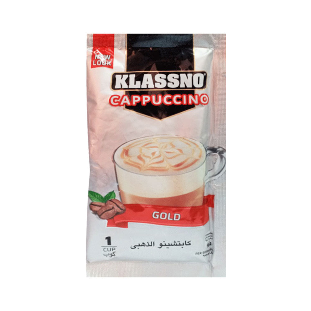 KLASSNO COFFEE GOLD CAPPUCCINO 20 GM – Al-Fatah