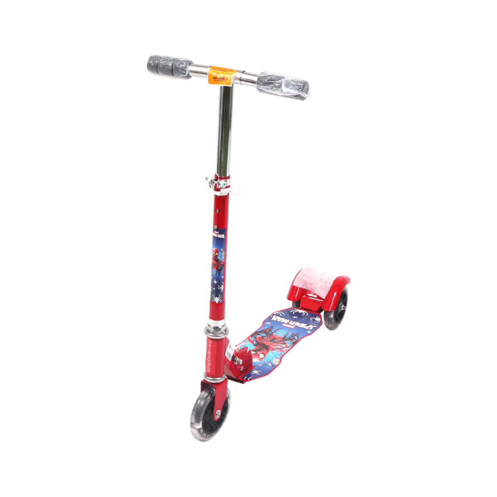 8923-2 KIDS SCOOTY STEEL 3-WHEEL SPIDERMAN – Al-Fatah