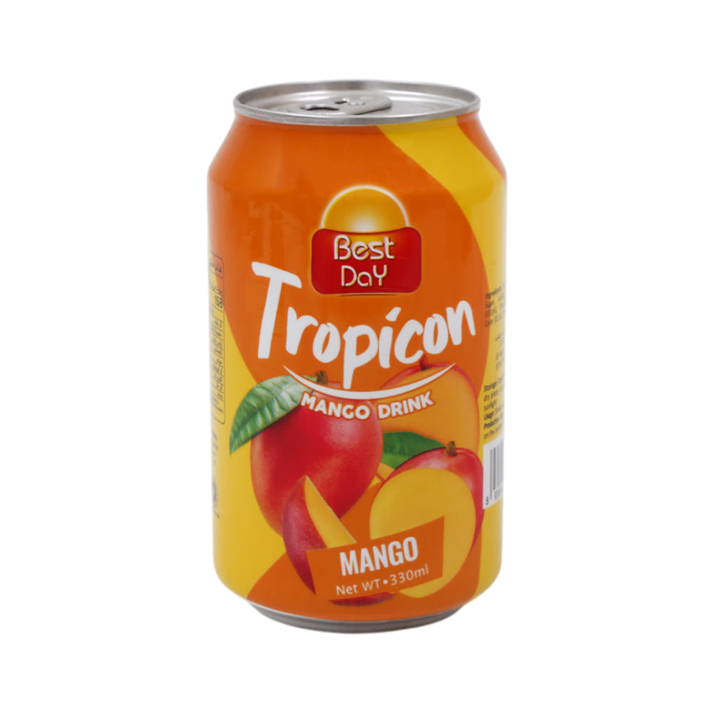 BEST DAY TROPICON MANGO DRINK CAN 330 ML – Al-Fatah