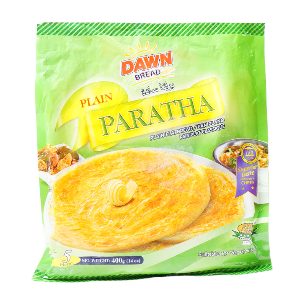 DAWN PLAIN PARATHA 5 PCS 400 GM – Al-Fatah