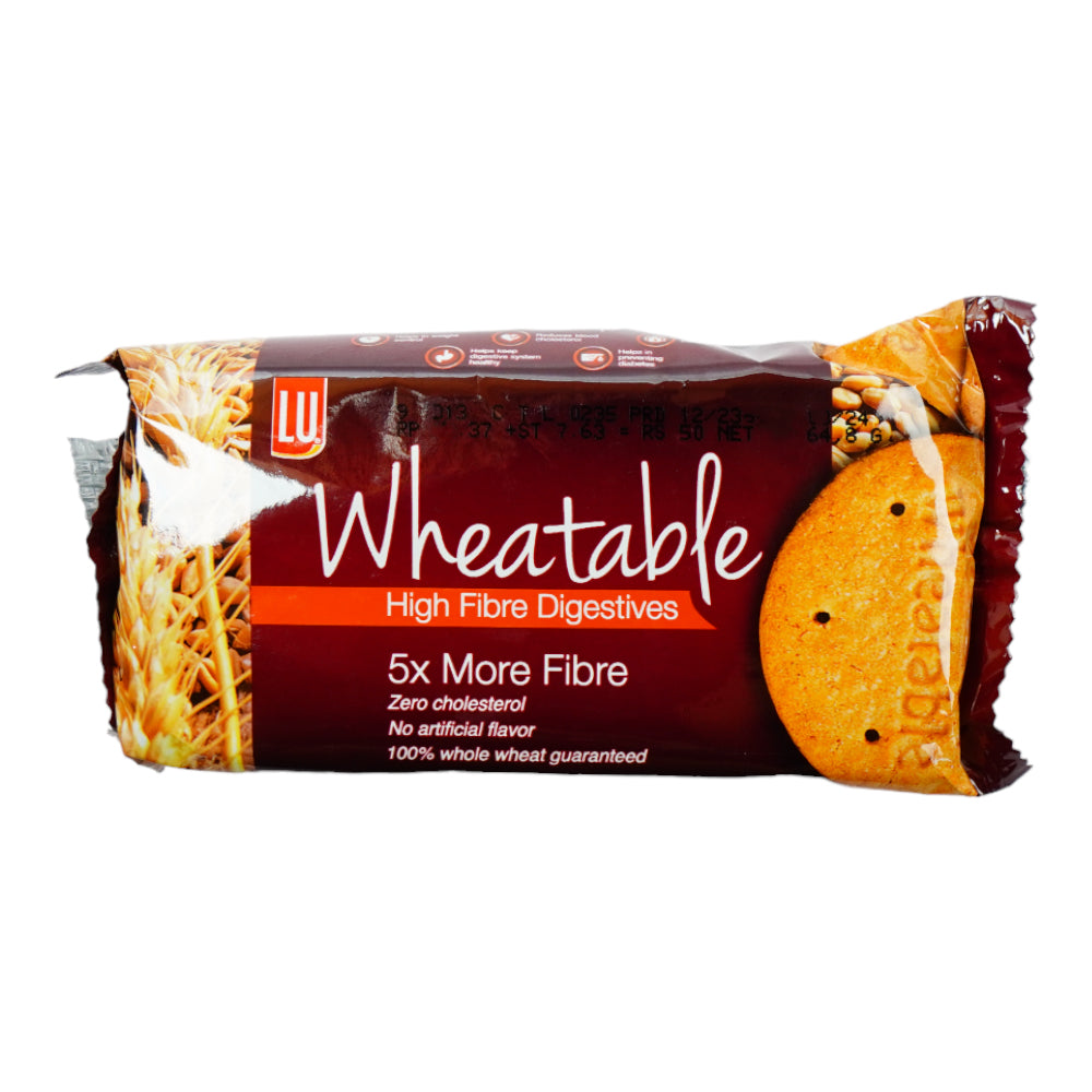 LU WHEATABLE HIGH FIBER DIGESTIVE BISCUIT 64.8GM S/P – Al-Fatah