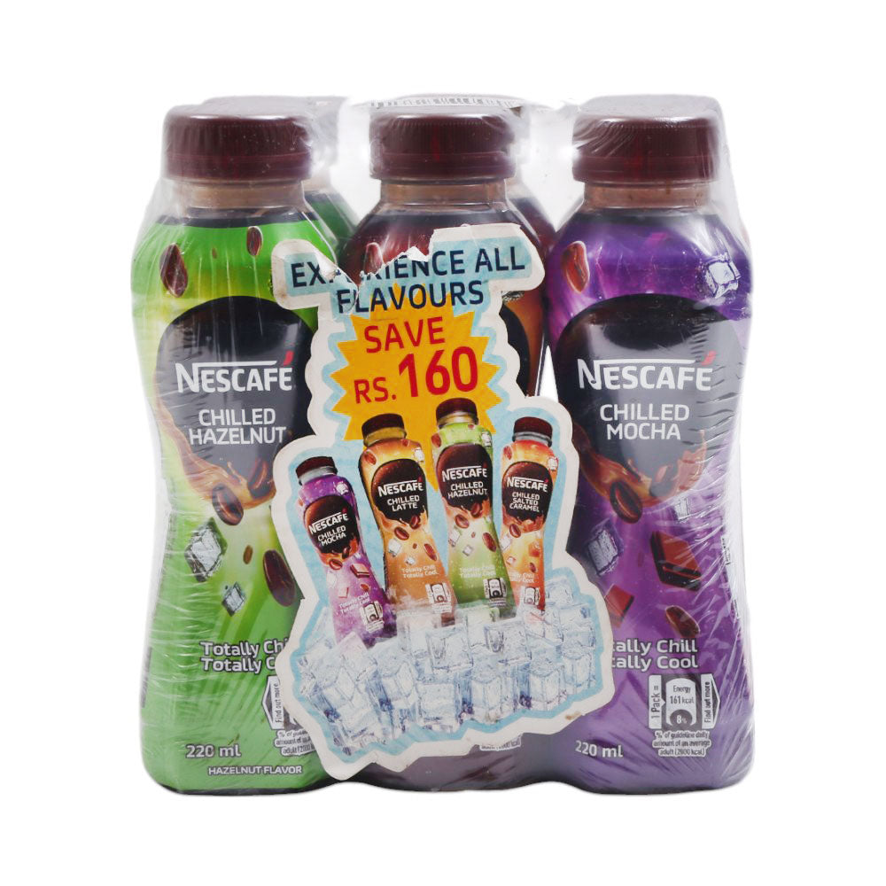 NESCAFE RTD MULTI FLAVOR PACK OF 6 220 ML – Al-Fatah