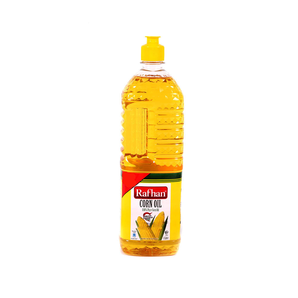 RAFHAN CORN OIL BOTTLE 1 LTR – Al-Fatah