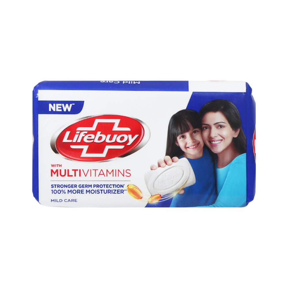 LIFEBUOY SOAP MILD CARE NEW 128 GM – Al-Fatah