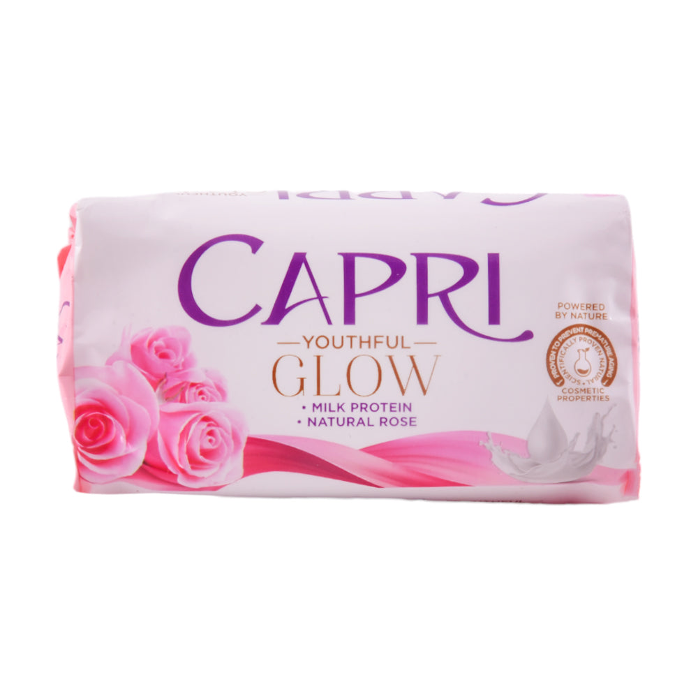 CAPRI SOAP MOISTURIZING MILK & ROSE 150 GM – Al-Fatah