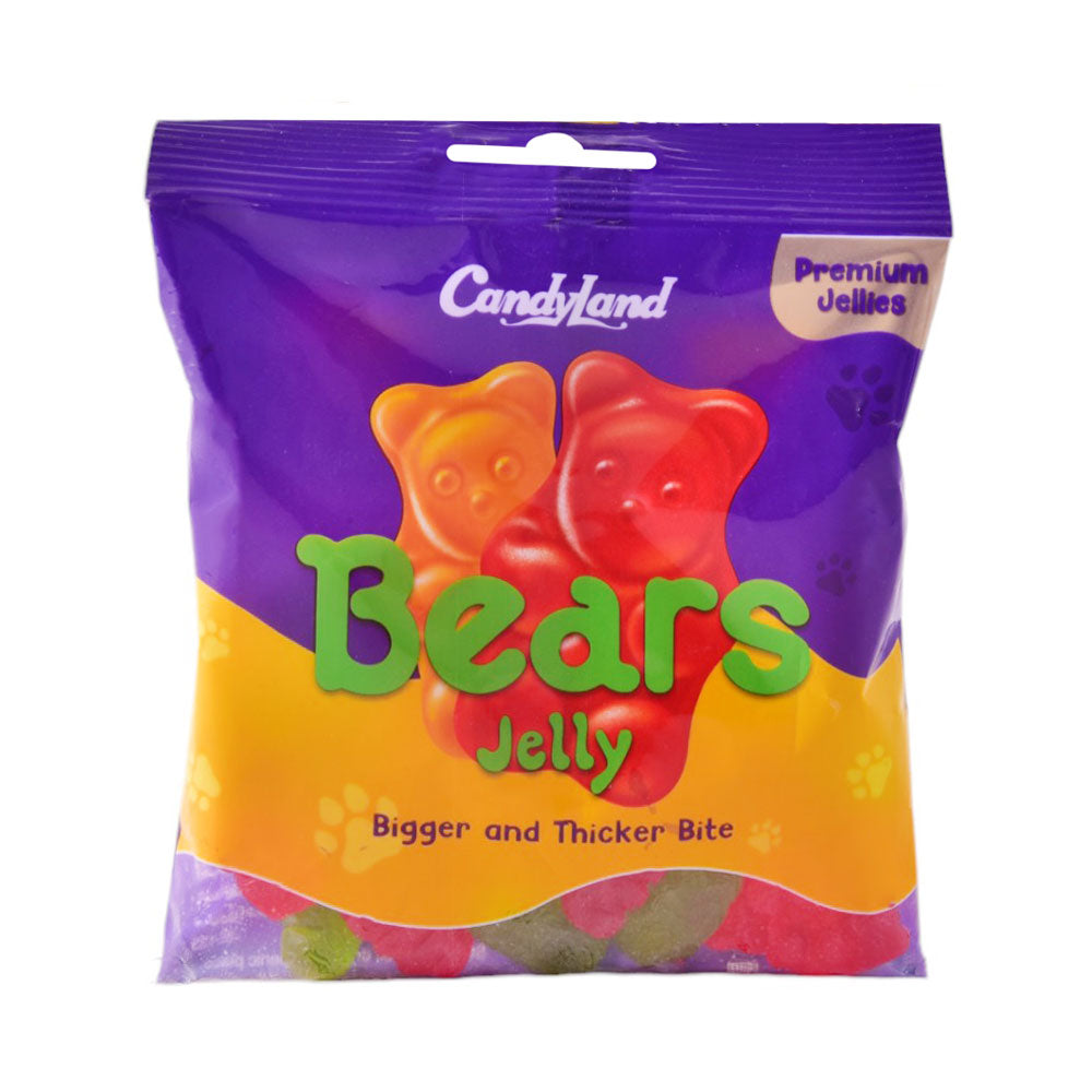 CANDYLAND PREMIUM JELLY BEAR 90 GM – Al-Fatah