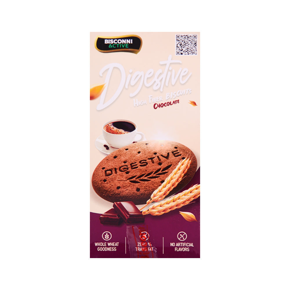 BISCONNI DIGESTIVE CHOCOLATE BISCUITS 234 GM – Al-Fatah