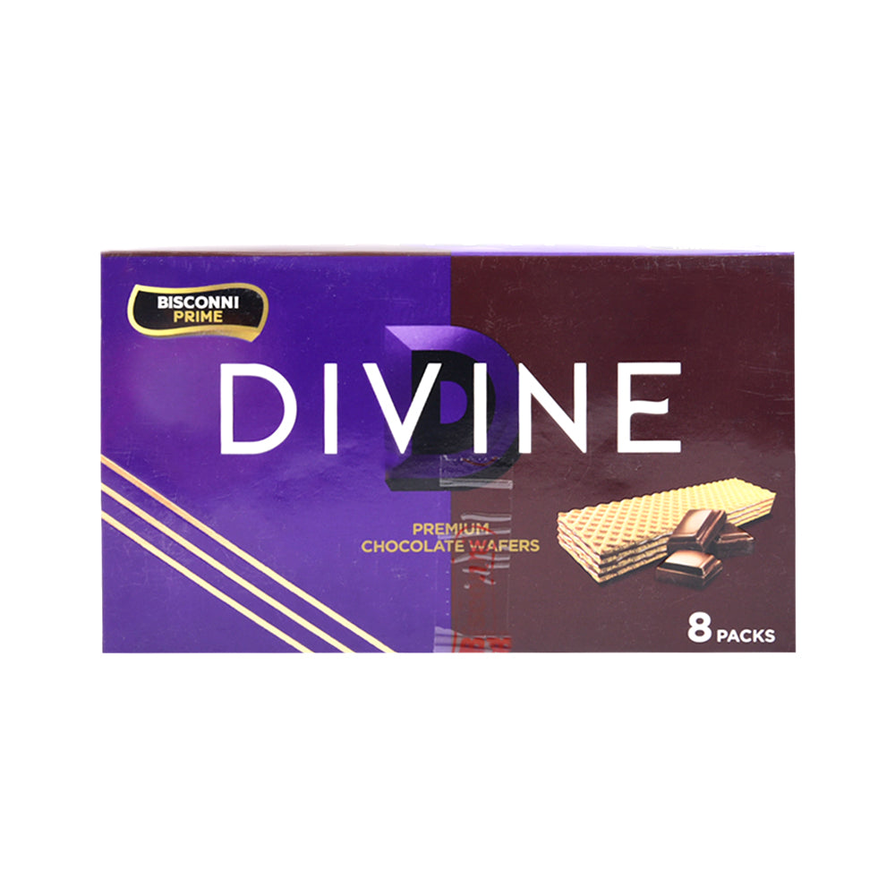 BISCONNI DIVINE CHOCOLATE WAFER BY NOVITA 24.9GM 8 PCS BOX – Al-Fatah