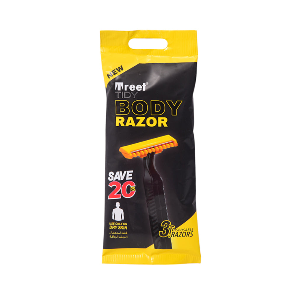 TREET TIDY BODY RAZOR 3 PCS PROMO PACK – Al-Fatah