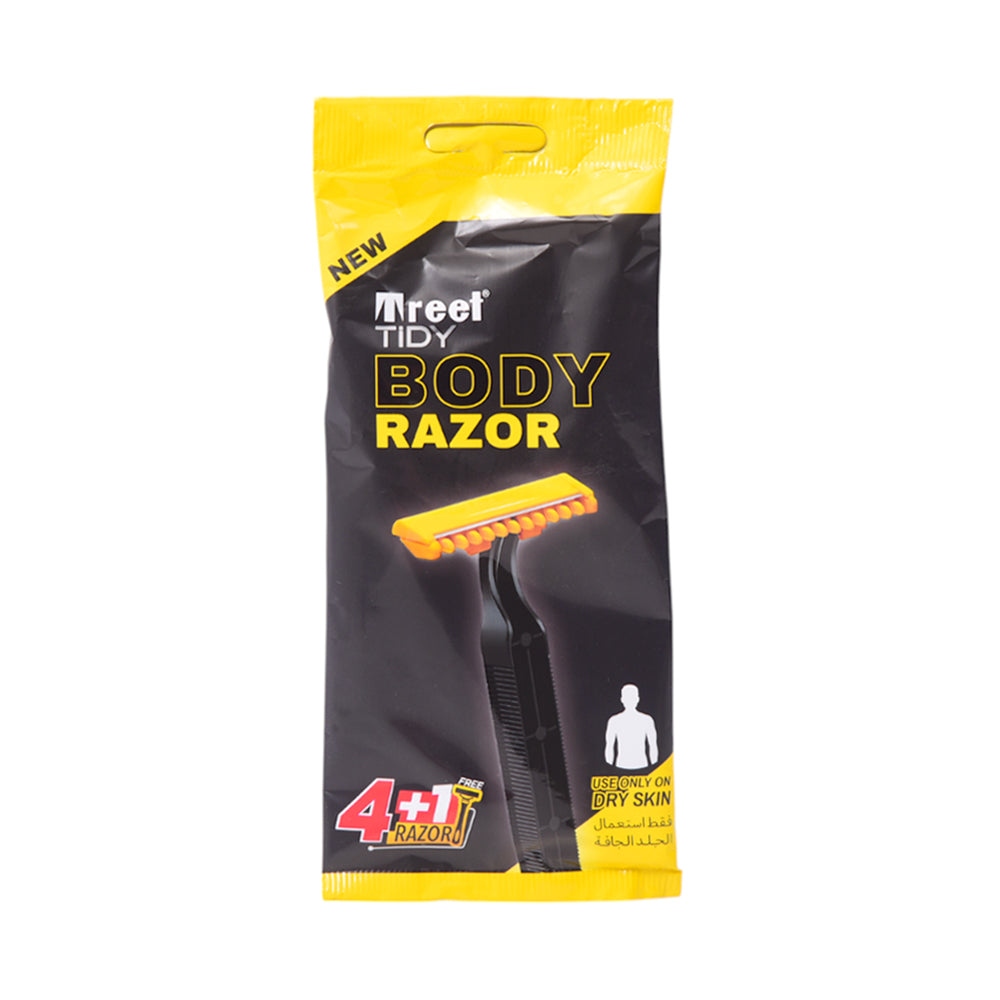 TREET TIDY BODY RAZOR (4+1) PROMO PACK – Al-Fatah