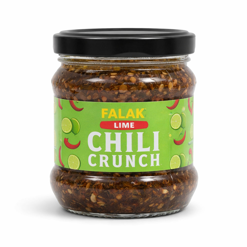 FALAK LIME CHILI CRUNCH 150 GM – Al-Fatah