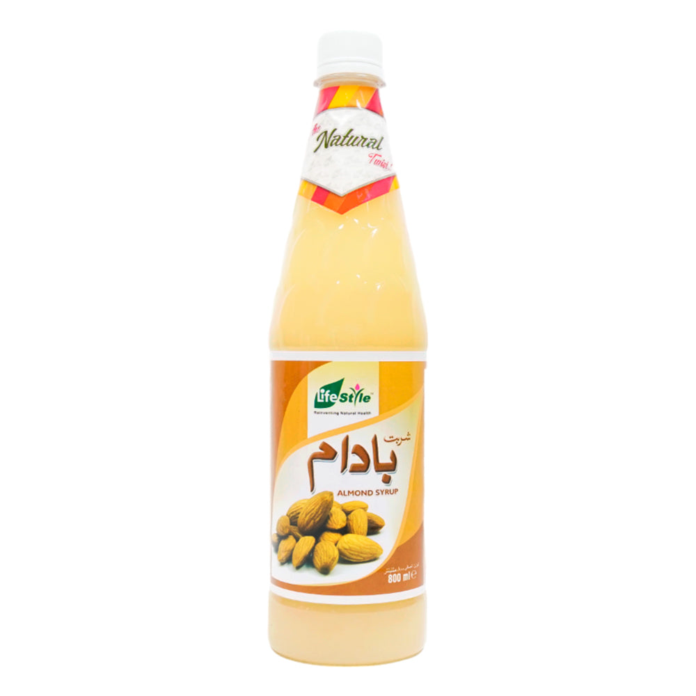 LIFE STYLE SYRUP ALMOND 800 ML – Al-Fatah