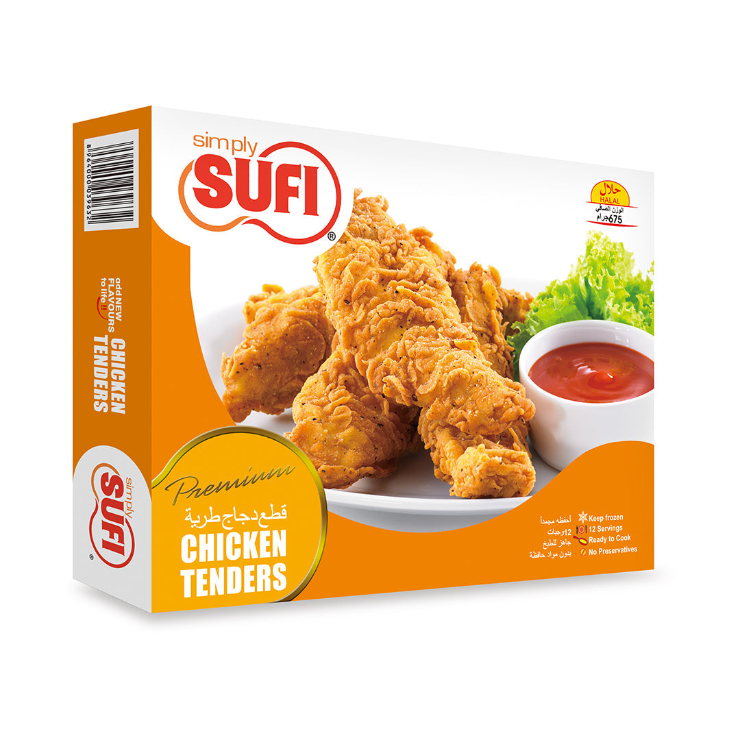 SUFI CHICKEN TENDERS 675 GM – Al-Fatah