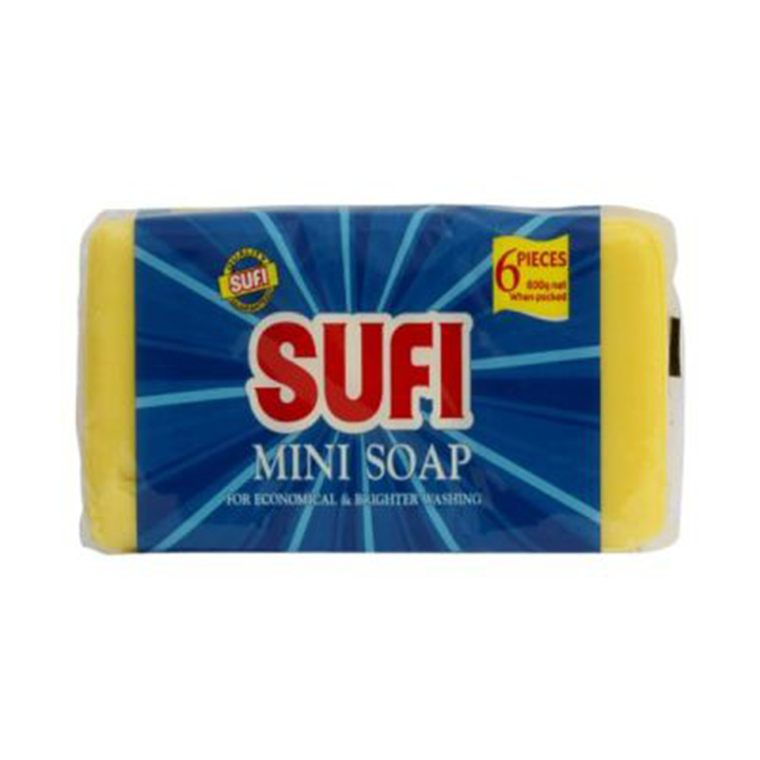 SUFI MINI SOAP 6PC 600 GM – Al-Fatah