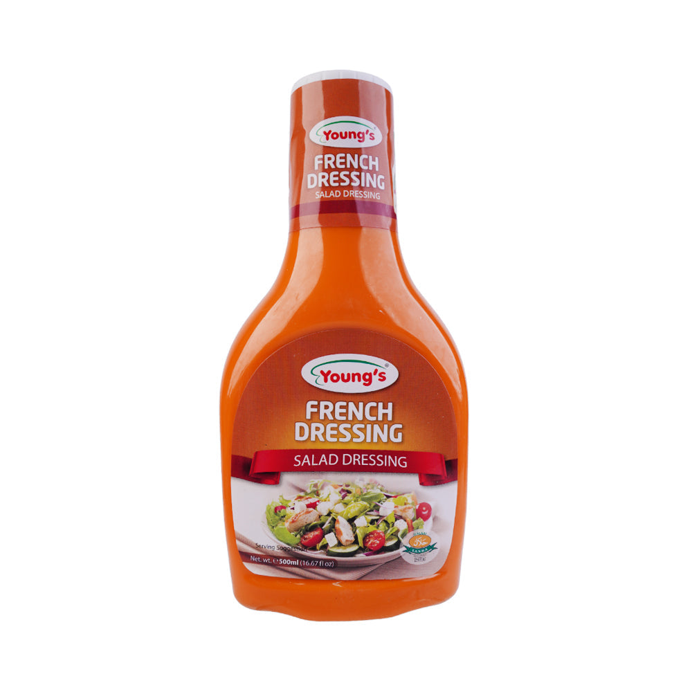 YOUNGS FRENCH DRESSING SALAD DRESSING 500 GM – Al-Fatah