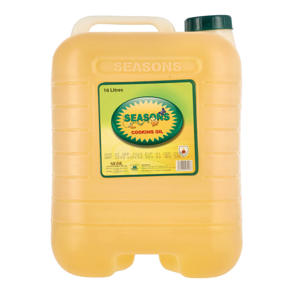 SEASONS COOKING OIL GALON 16 LTR – Al-Fatah