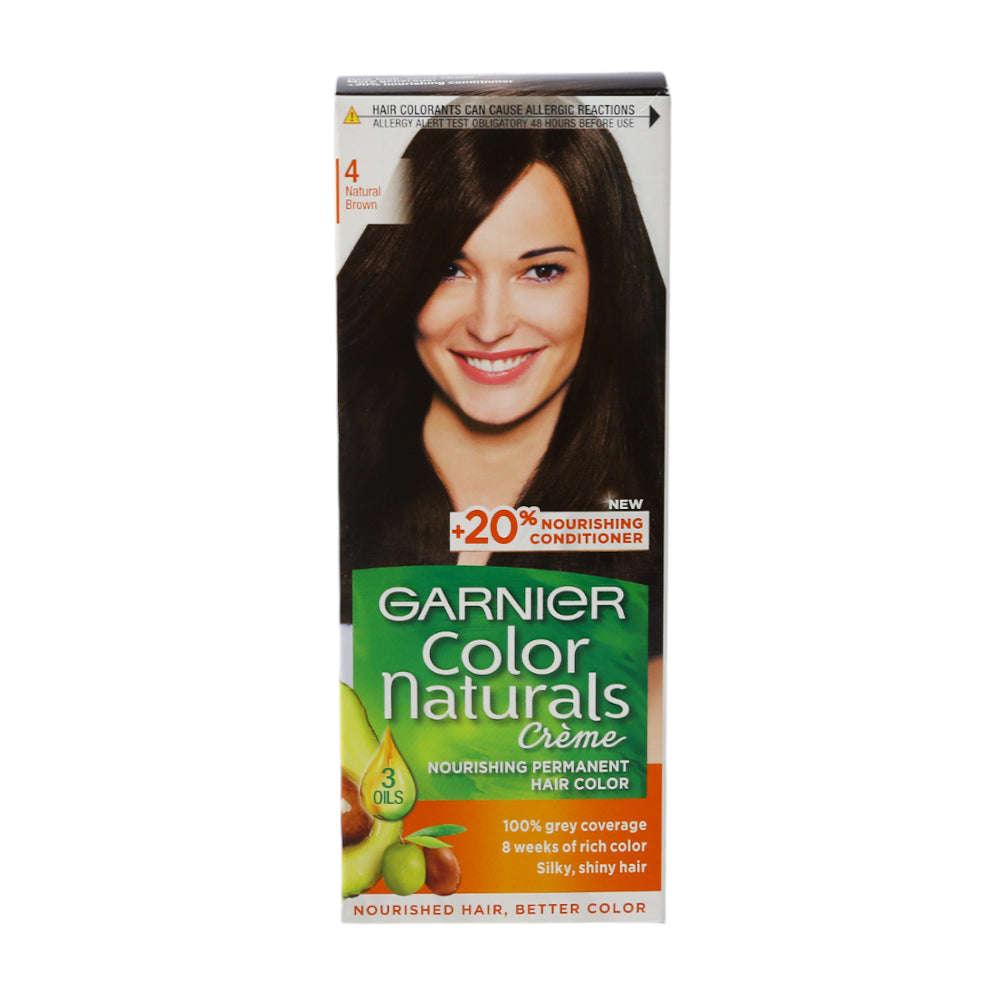 GARNIER COLOR NATURALS 4 BROWN PC – Al-Fatah