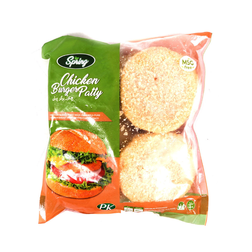 PK FOOD CHICKEN CRISPY BURGER POLY BAG 900 GM – Al-Fatah